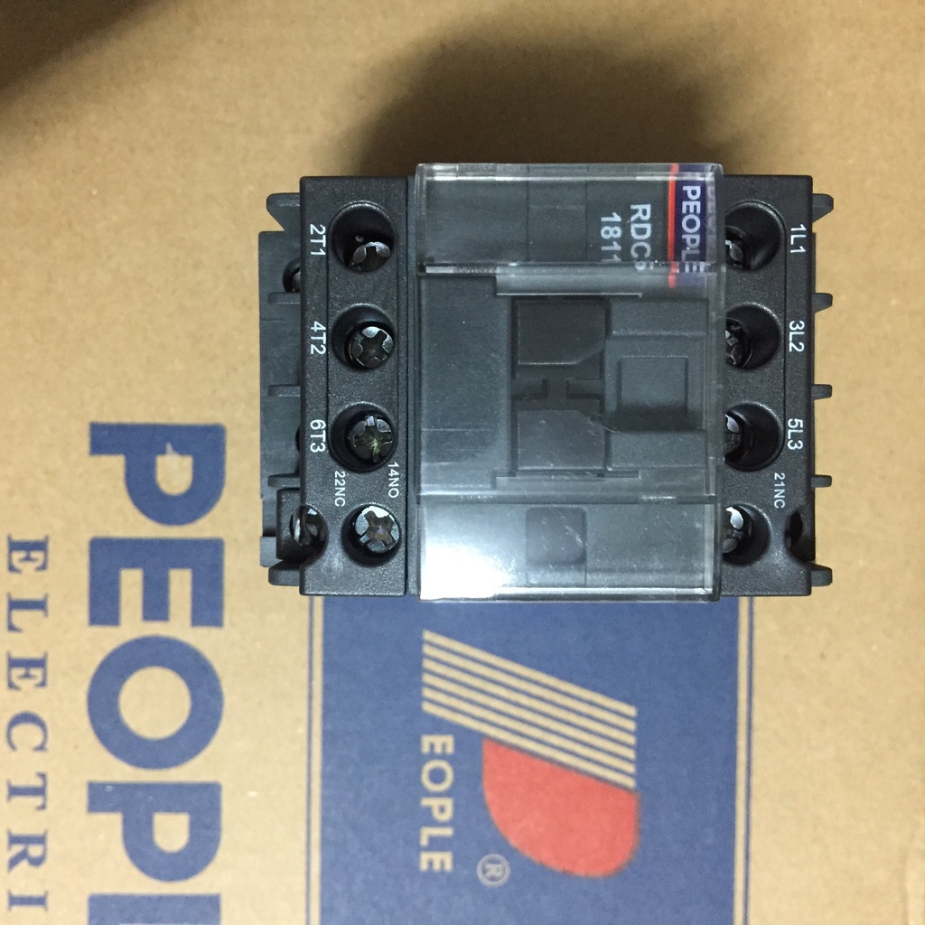 CONTACTOR PEOPLE RDC5 3P 9->32A | Shopee Việt Nam