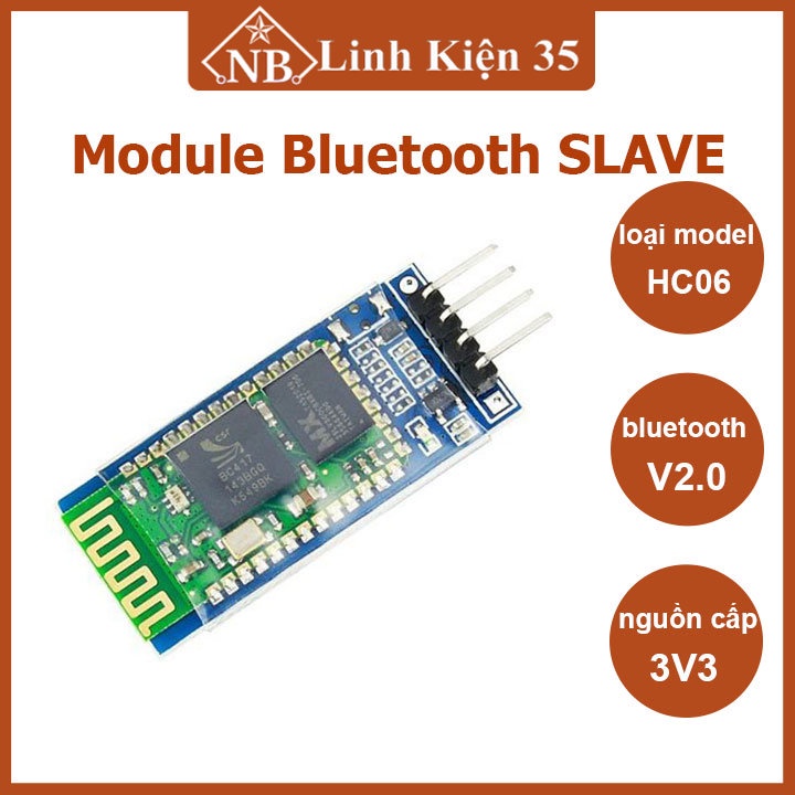 Module bluetooth HC-06 mạch thu phát bluetooh HC06 chip CSR có SOCKET ...