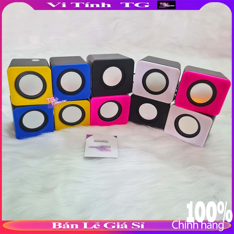 Loa văn phòng mini giá siêu rẻ có nhiều màu dành cho máy tính laptop ...