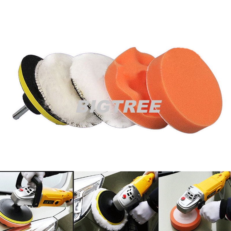 6 Chiếc 5 / 6 / 7 inch Tổng Đánh Bóng Sáp Đánh Bóng Bộ Máy Khoan ...