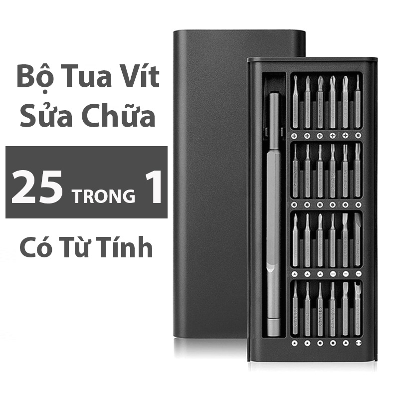 Bộ Tua Vít 24 Đầu Nhỏ Đa Năng Mini Tháo Lắp Bàn Phím Cơ Sửa Điện Thoại ...