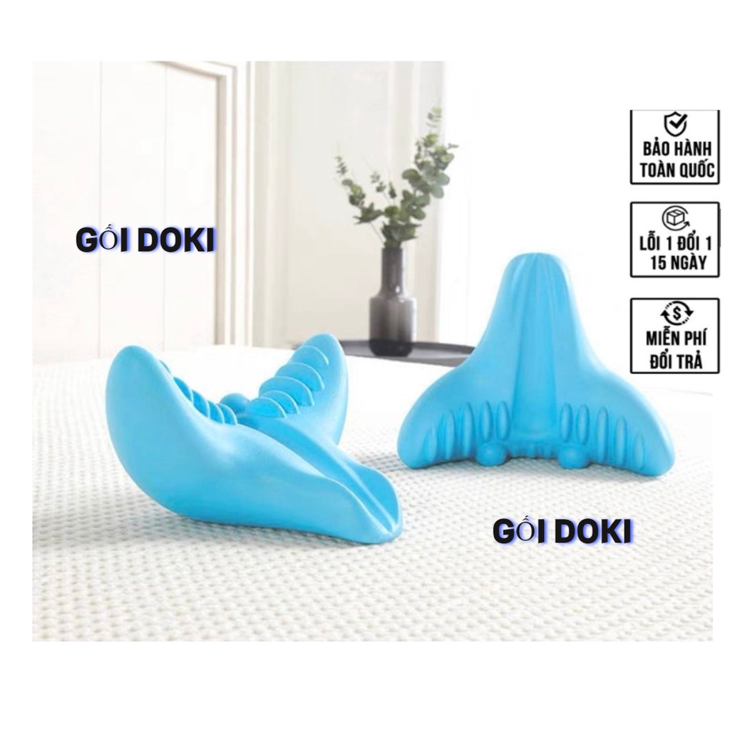 Gối chống đau mỏi vai gáy DOOKI phòng và hỗ trợ nắn chỉnh các đốt sống ...