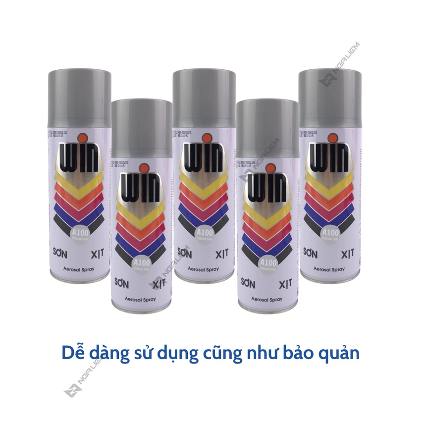Sơn xịt WIN Spray Đủ Màu (400ml) [Hàng chính hãng nhà sản xuất ...