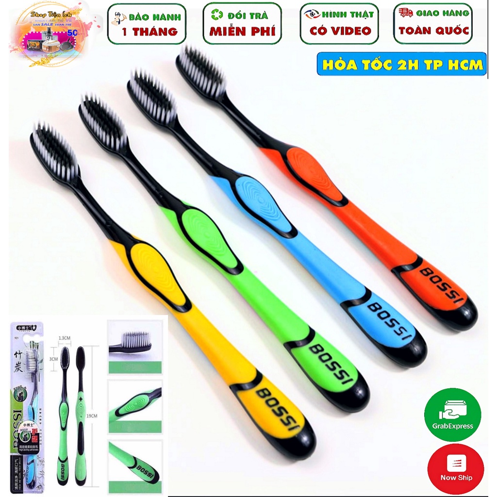 Bàn Chải Đánh Răng Bossi - Lông Siêu Mềm Không Đau Nướu Răng | Shopee ...