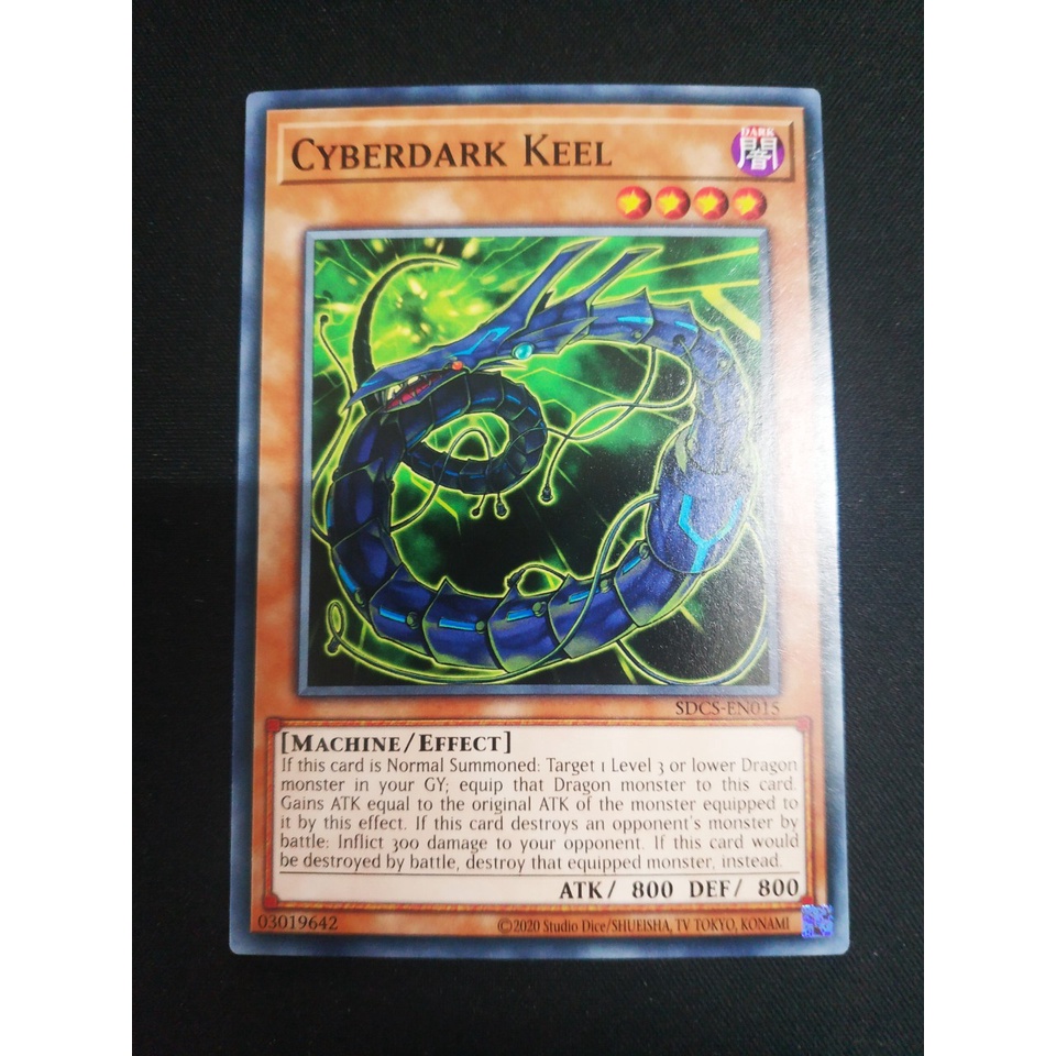 Thẻ bài Yugioh - TCG - Cyberdark Keel / SDCS-EN015' | Shopee Việt Nam