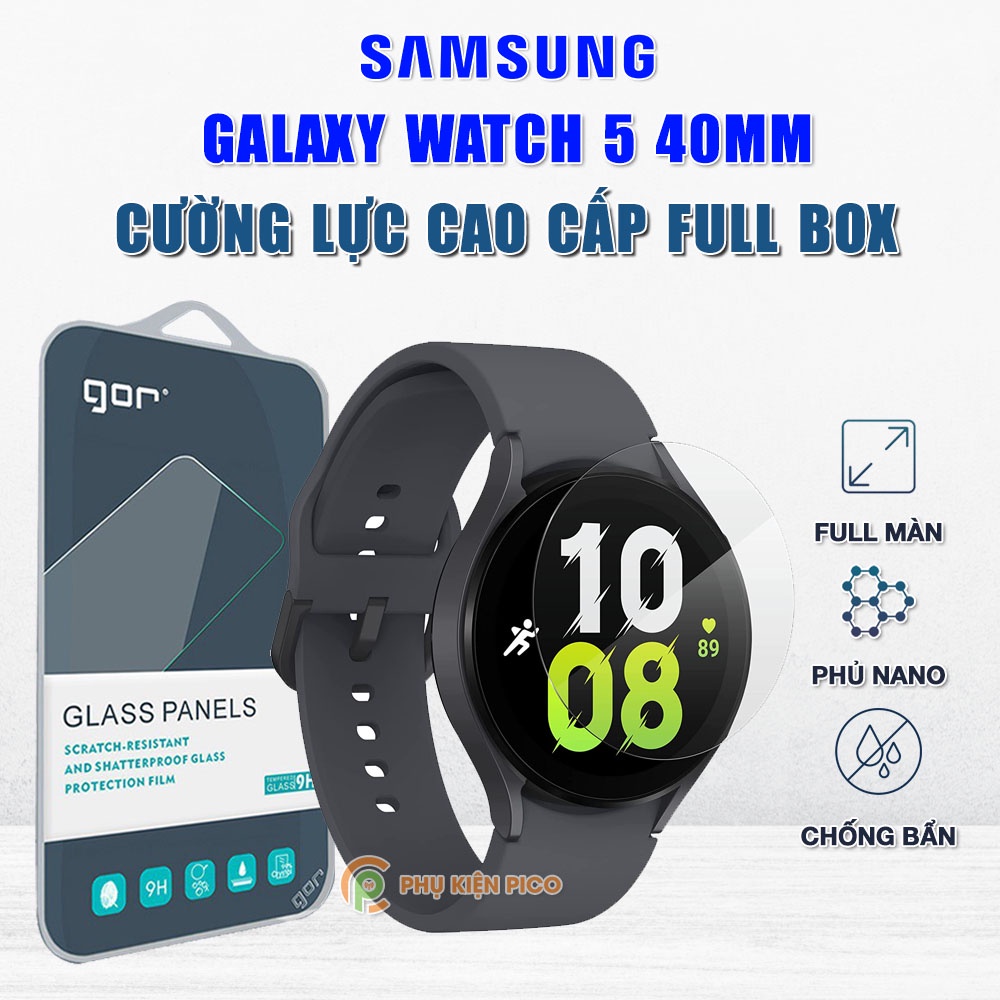 Cường lực Samsung Galaxy Watch 5 40mm full màn hình chính hãng Gor ...