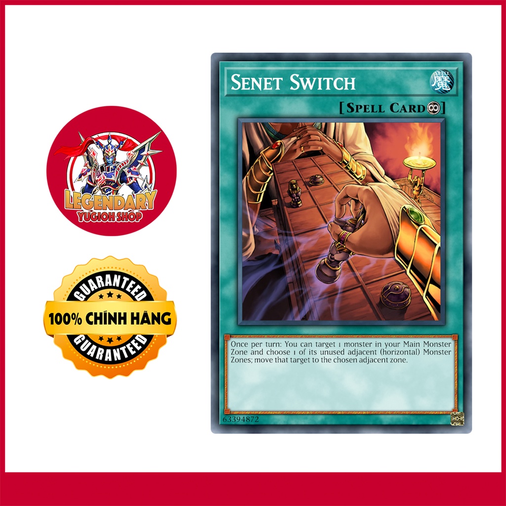 [Thẻ Bài Yugioh Chính Hãng] Senet Switch | Shopee Việt Nam