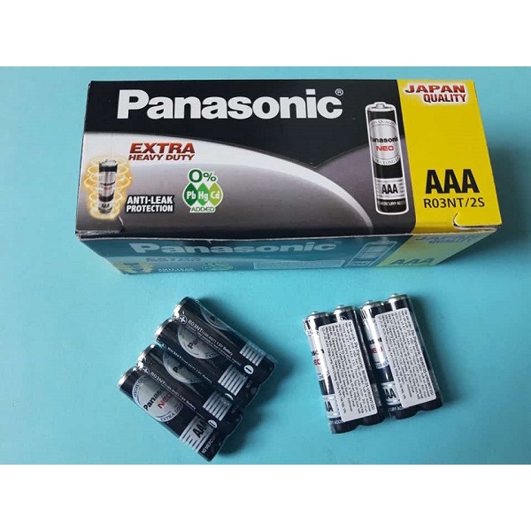 [NHẬP KHẨU CHÍNH HÃNG] Hộp Pin Tiểu nhỏ AAA Panasonic 1.5V- Pin 3A cho ...