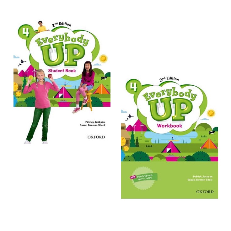 Sách - Everybody Up 4 - Bản 2nd Edition (Bộ 2 cuốn) | Shopee Việt Nam