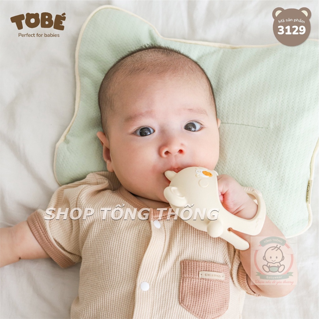Gặm nướu bọc tay Eco Silicon Tobe Bar-rot TGM hạt massage siêu nhỏ giúp ...