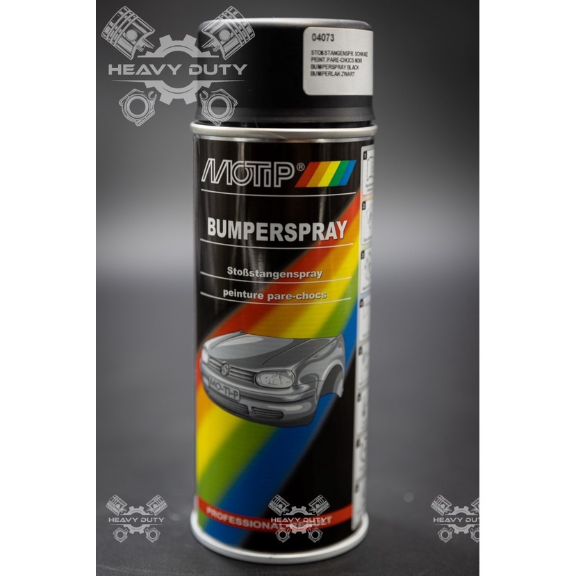 Sơn Nhựa Đen Độ Bền 5 Năm - Motip Bumper Spray Paint [04073] | Shopee ...