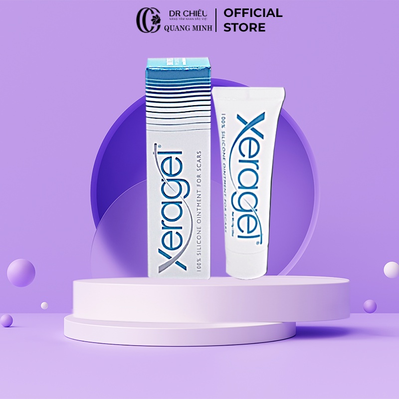 Kem ngừa sẹo Xeragel 100% Silicon Gel - Giảm thâm sẹo thẩm mỹ Biodermis tuýp 10g | Shopee Việt Nam