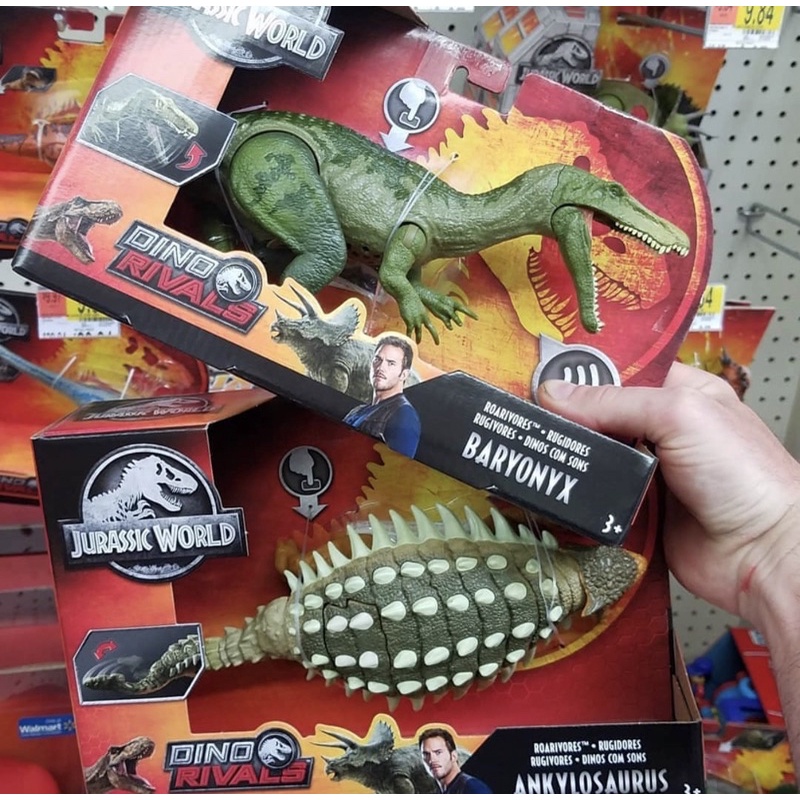 Jurassic World Dino Rivals, Mô hình khủng long đồ chơi sưu tầm Baryonyx ...