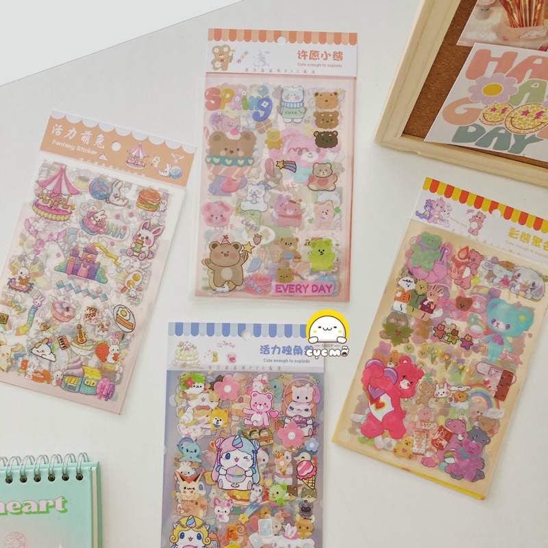 Set sticker 6 tấm | Shopee Việt Nam