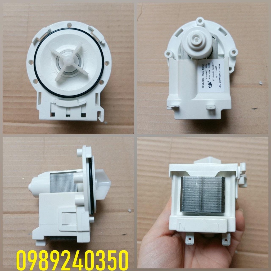 Bơm xả máy giặt Electrolux EWF 80743, 85743, 10843, 10844, 10744, 12843 ...