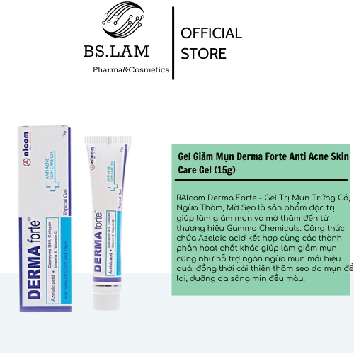 DERMA FORTE giảm mụn, ngừa thâm | Shopee Việt Nam