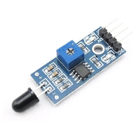 Mạch cảm biến phát hiện ngọn lửa Flame sensor - Module arduino | Shopee ...