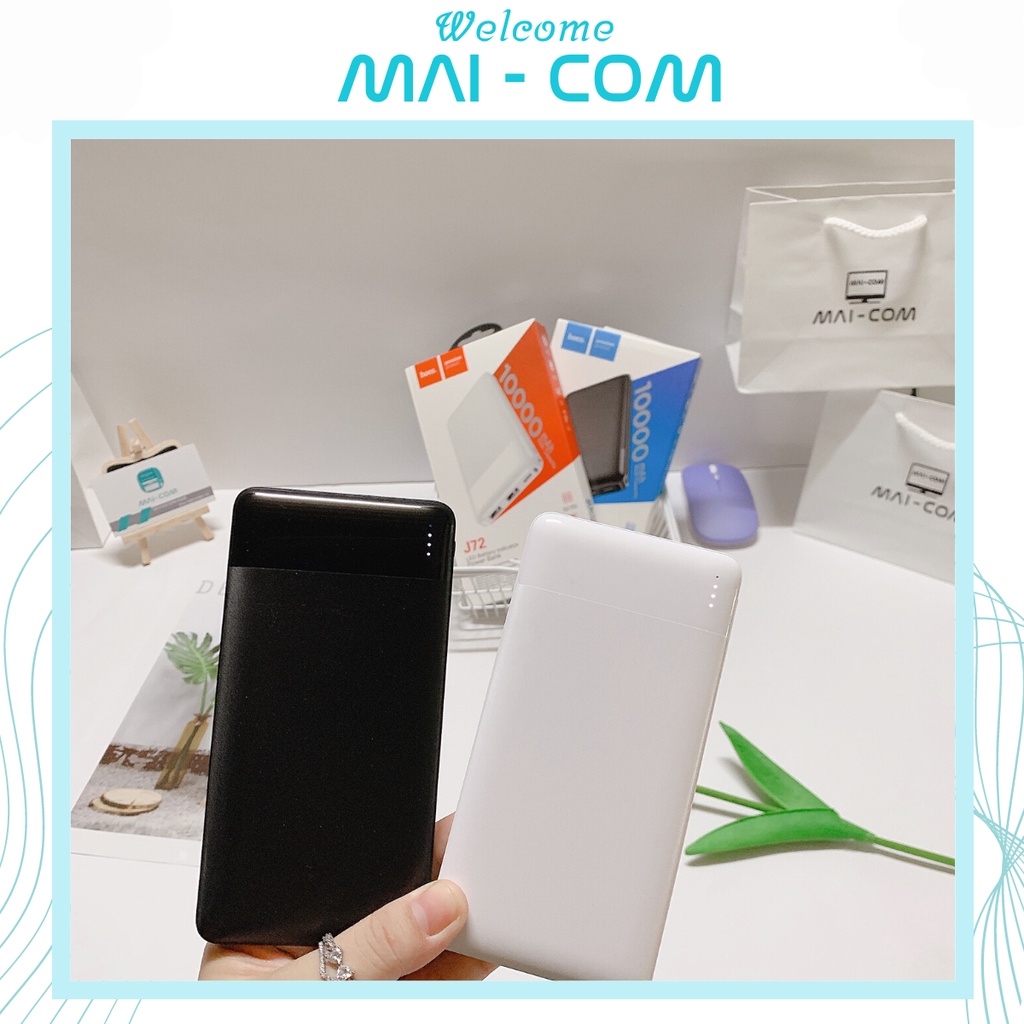 Sạc Dự Phòng HOCO J72 (10000mAh) Có Đèn Led Hiển Thị Pin - Chính hãng ...