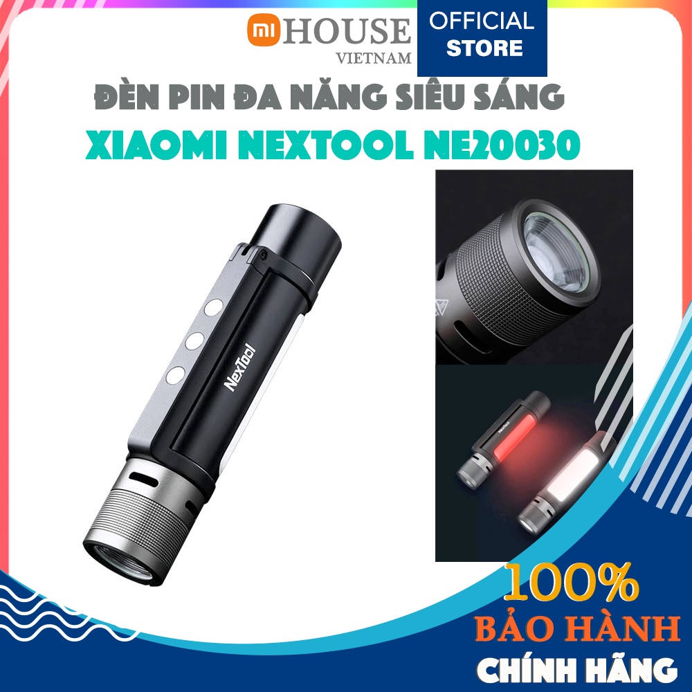 HOẢ TỐC | SOS | Đèn pin Xiaomi Nextool NE20030 6 trong 1 - Đèn pin cầm ...