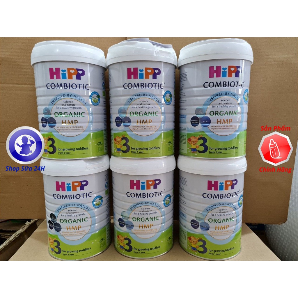 COMBO 6 Lon Sữa HIPP ORGANIC COMBIOTIC 1, 2, 3, 4 Hộp 800g | Shopee Việt Nam