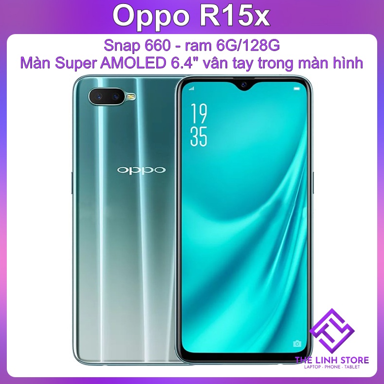Điện thoại Oppo R15x ram 6G 128G - Snapdragon 660 màn Amoled 6.4 inch | Shopee Việt Nam