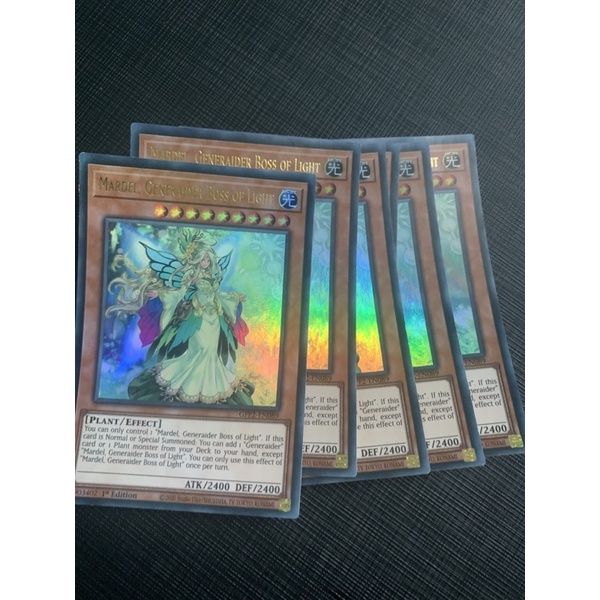 bài yugioh: mardel, generaider boss of light | Shopee Việt Nam