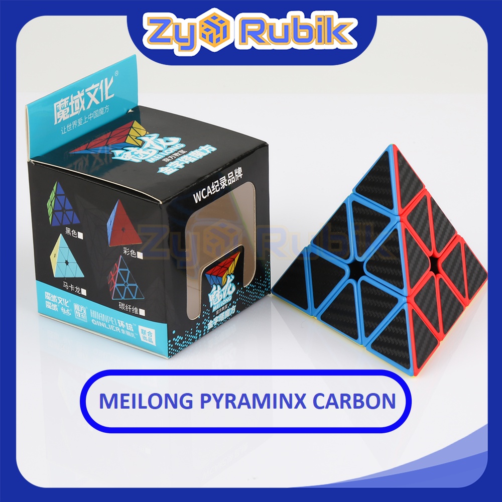 Rubik moyu meilong pyraminx carbon rubik tam giác moyu chính hãng - Zyo ...