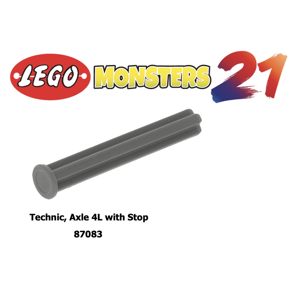 [1 cái]-Lego chính hãng, Chi tiết kỹ thuật, Trục 4L có điểm chặn- ID ...