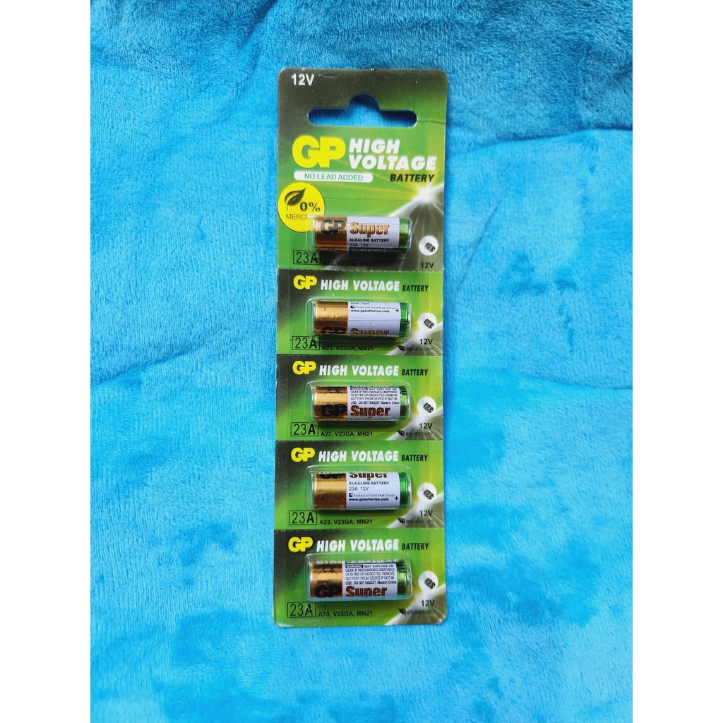 Pin 23A GP 12V Alkaline (Sử dụng cho chuông cửa, remote cửa cuốn ...