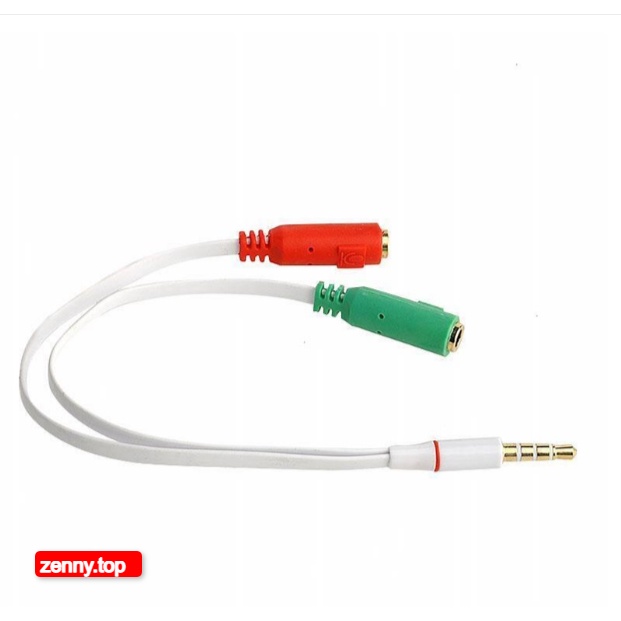 Cáp Chuyển đổi từ 1 đầu jack 3.5mm ra 2 đầu 3.5mm | Shopee Việt Nam