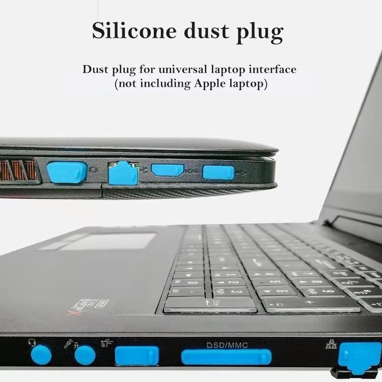 Bộ 16 Nút Bịt Cổng USB HDMI RJ45 Bằng Silicone Nhiều Màu Chống Bụi ...