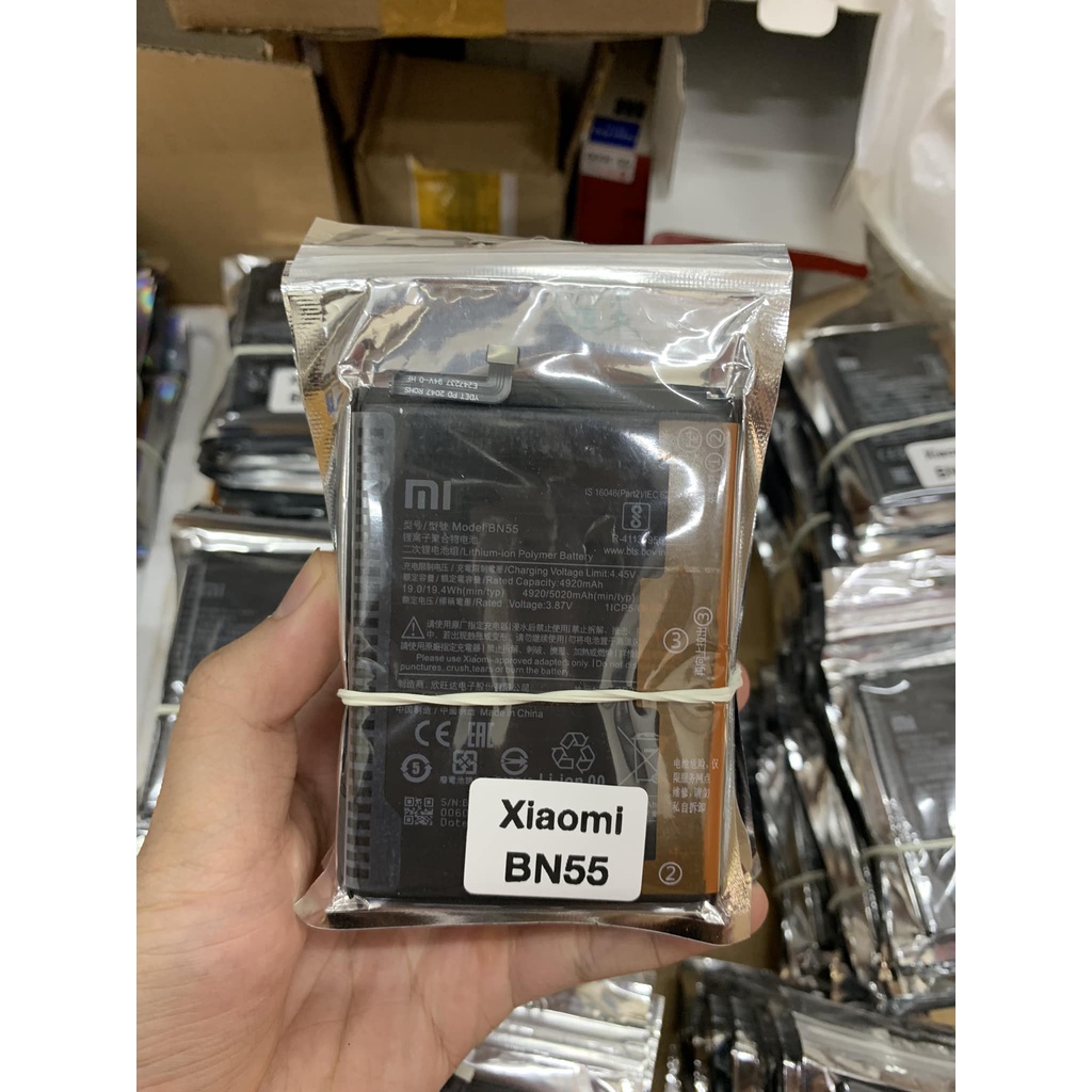 Pin Redmi Note 9S zin chính hãng, Mã pin BN55, Dung lượng 5020mAh ...