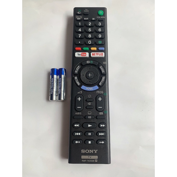 remote điều khiển tivi 4K Sony RMT-TX300E 100% mới và chính hãng, dùng ...