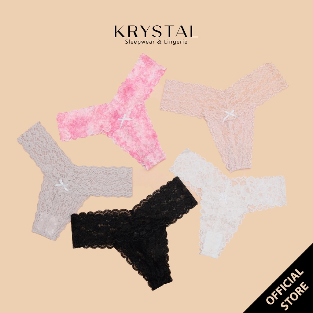 Hỏa Tốc Hcm Quần Lót Ren Lọt Khe Chữ T Sexy Gợi Cảm Màu Trơn Krystal Kqt03 Shopee Việt Nam