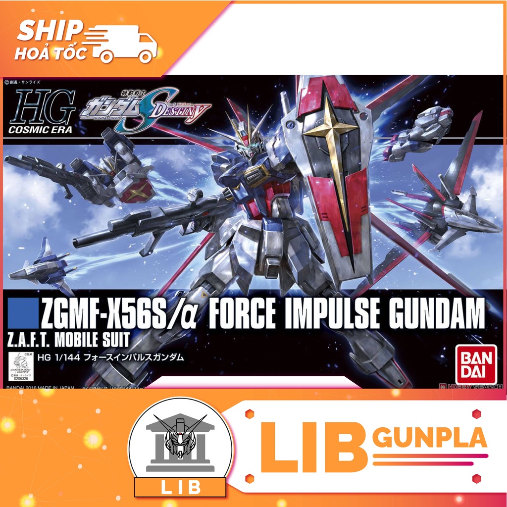 Mô hình lắp ráp Gundam HG CE Force Impulse Gundam | Shopee Việt Nam
