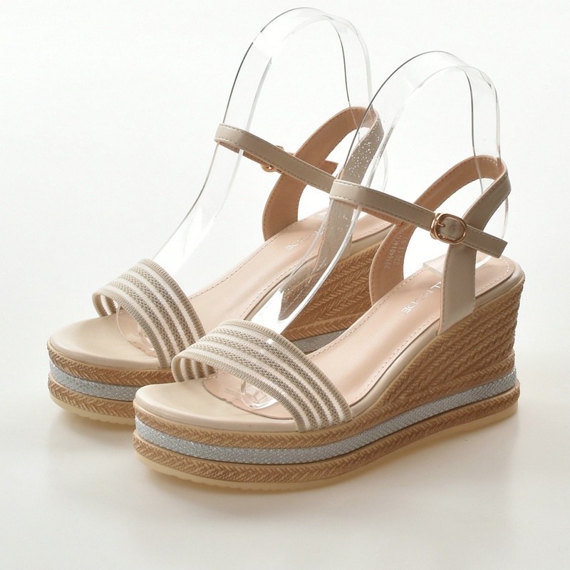 các mẫu sandal cao gót nữ đế xuồng exull thời trang công sở đẹp cao 7p ...