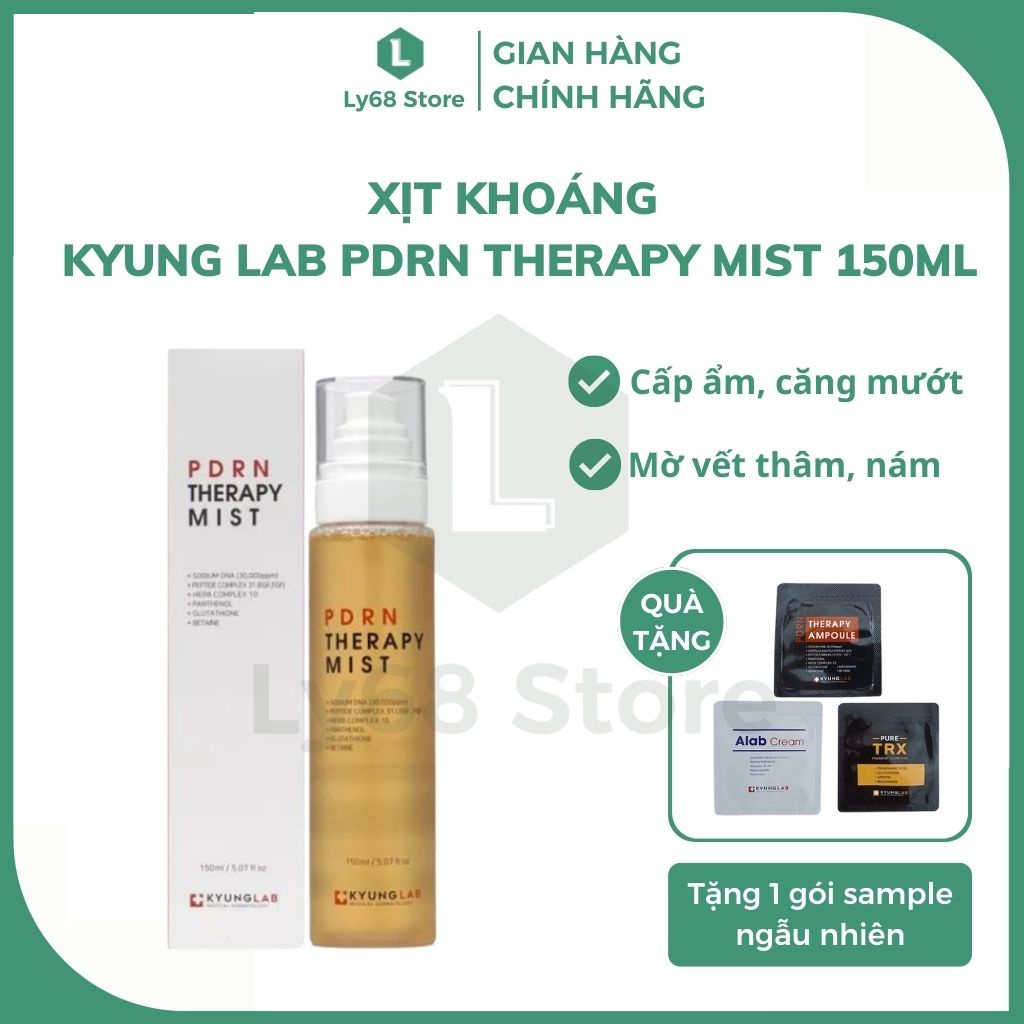 Xịt Khoáng, Toner Dưỡng Ẩm Kyung Lab PDRN Therapy Mist 150ml | Shopee ...