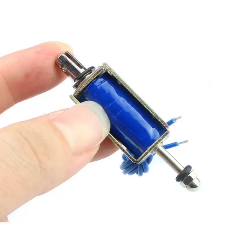 KHÓA TỪ MINI 12vDC - Small Push-Pull Solenoid 12VDC | Shopee Việt Nam