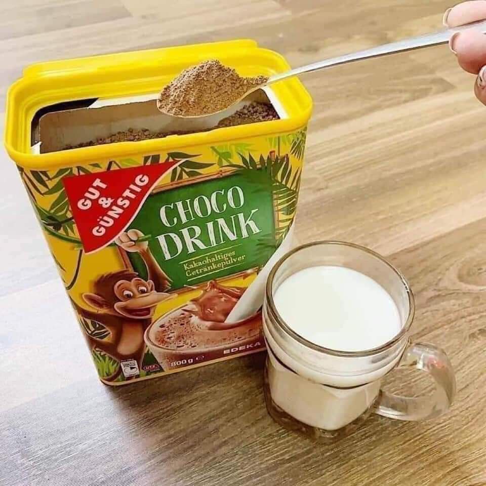 Bột cacao Choco Drink Đức hộp 800g (Date 2024) | Shopee Việt Nam