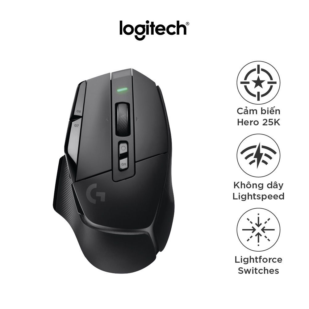 Chuột game không dây Logitech G502 X PLUS LIGHTSPEED – switch ...