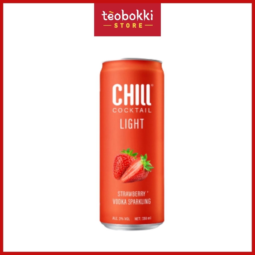 Nước trái cây lên men Chill Cocktail 6 vị lon 330ml | Shopee Việt Nam