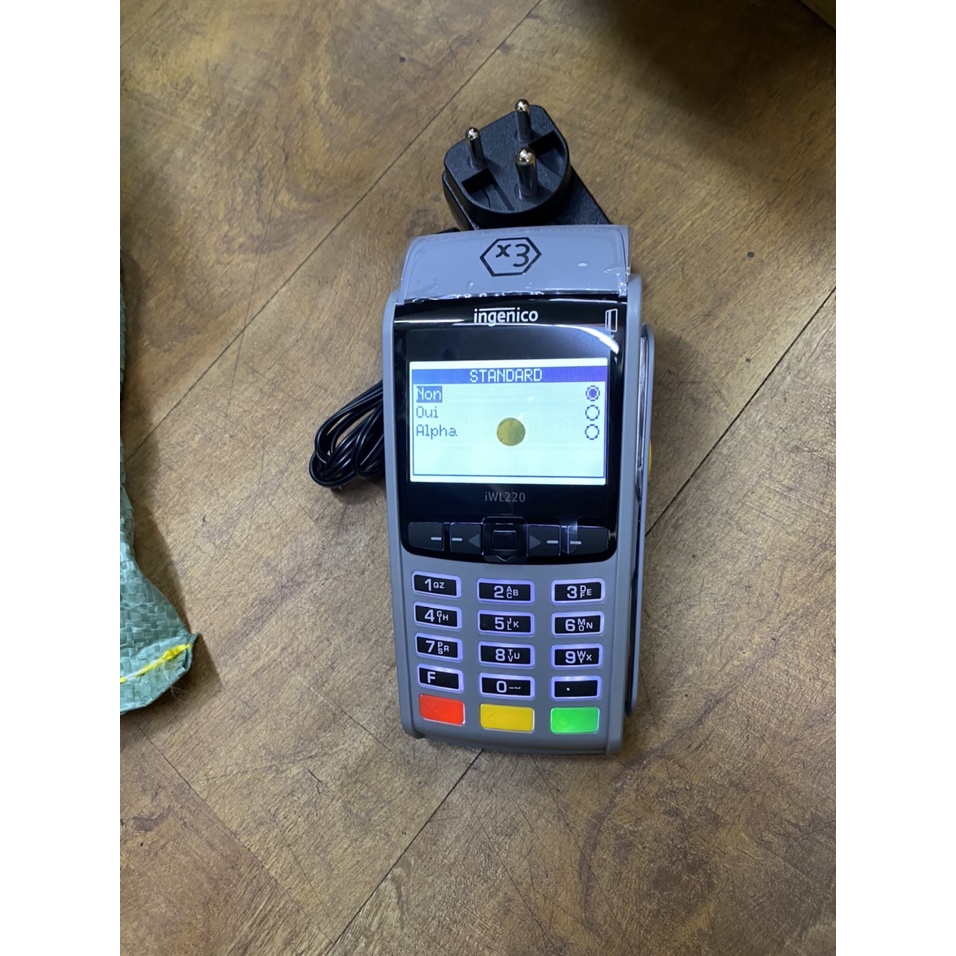 xác ( máy khóa ) máy quẹt thẻ atm pos ingenico IWL221 | Shopee Việt Nam