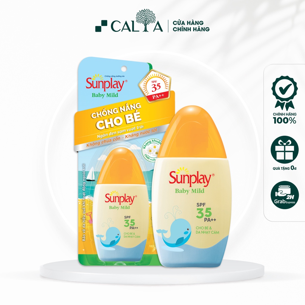 Kem Chống Nắng Sunplay Cho Bé Và Da Nhạy Cảm - Sunplay Baby Mild SPF35 ...
