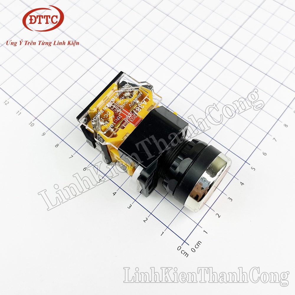 Công Tắc Nhấn Nhả LA38-11 Phi 22mm Màu Vàng, Màu Đỏ, Màu Xanh Lá | Shopee Việt Nam