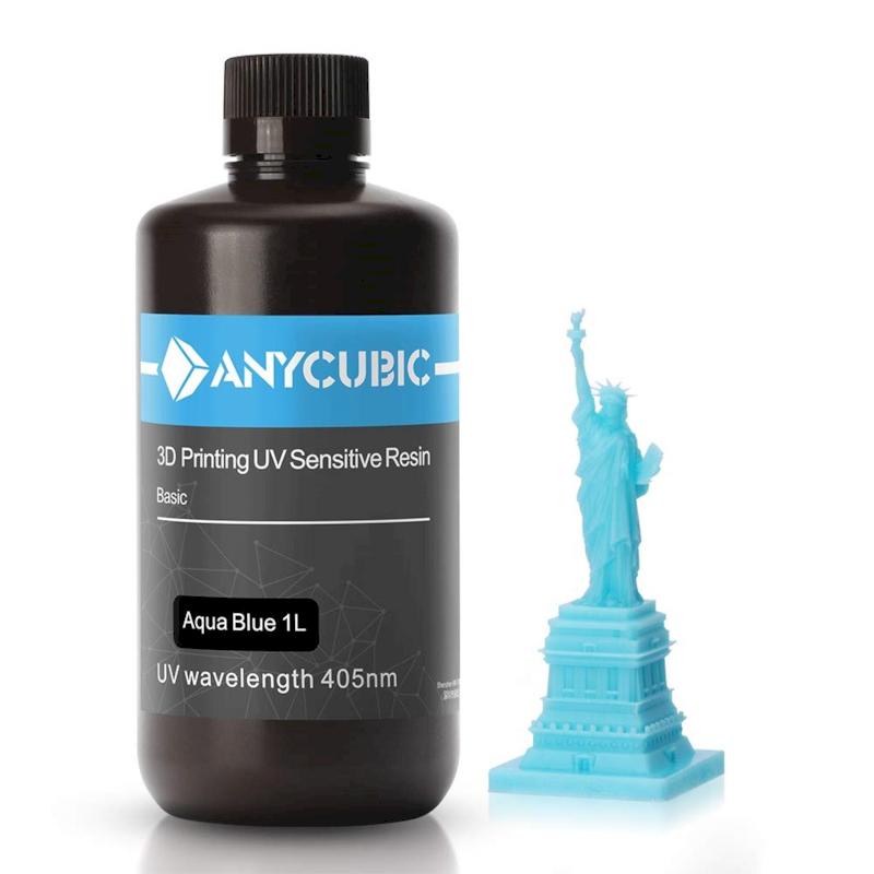 Anycubic Standard Resin màu Aqua blue - Loại 0.5kg - Nhựa in 3D ...