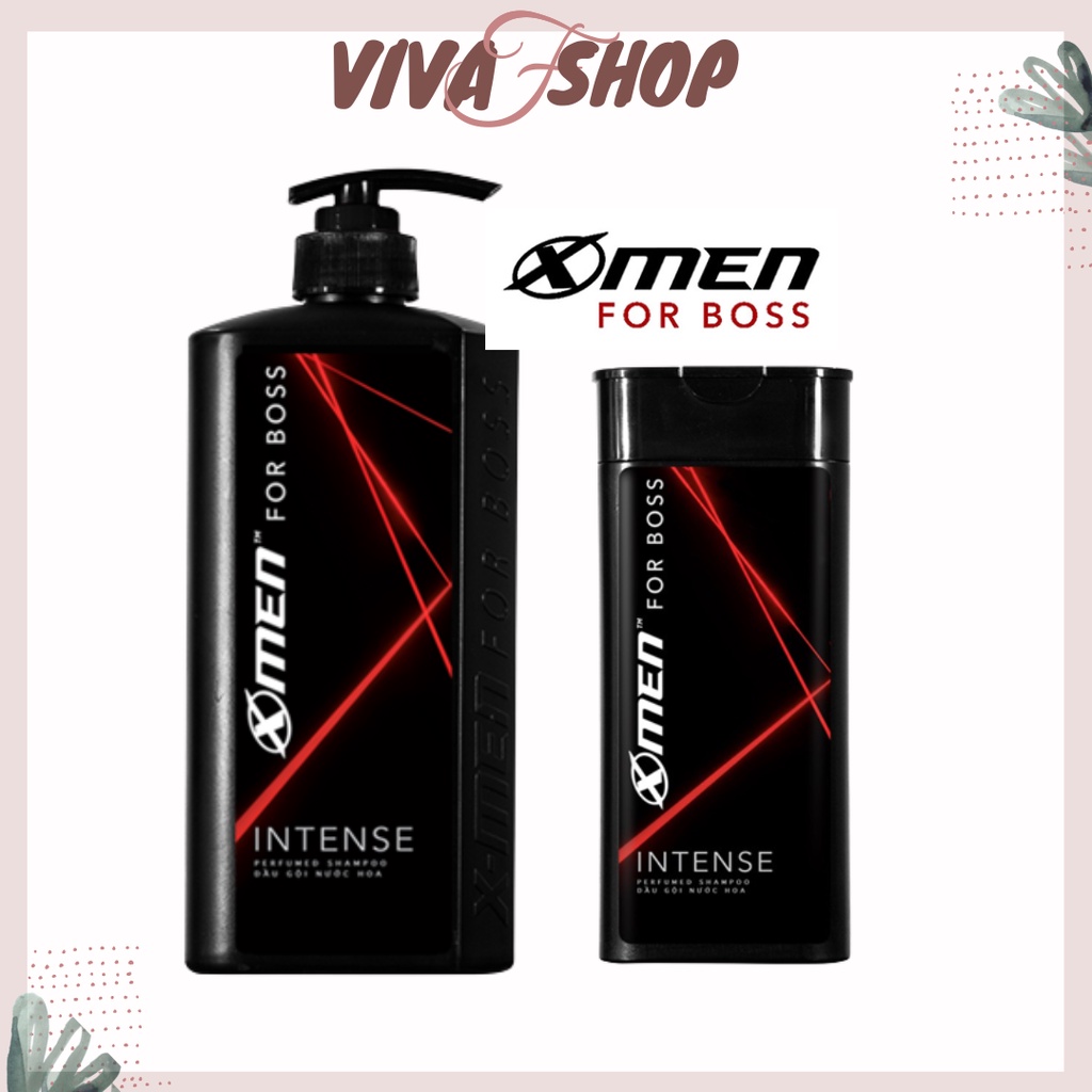 Tắm gội XMEN For Boss Intense Perfumed Shampoo 650g - Dầu gội đầu nam X ...