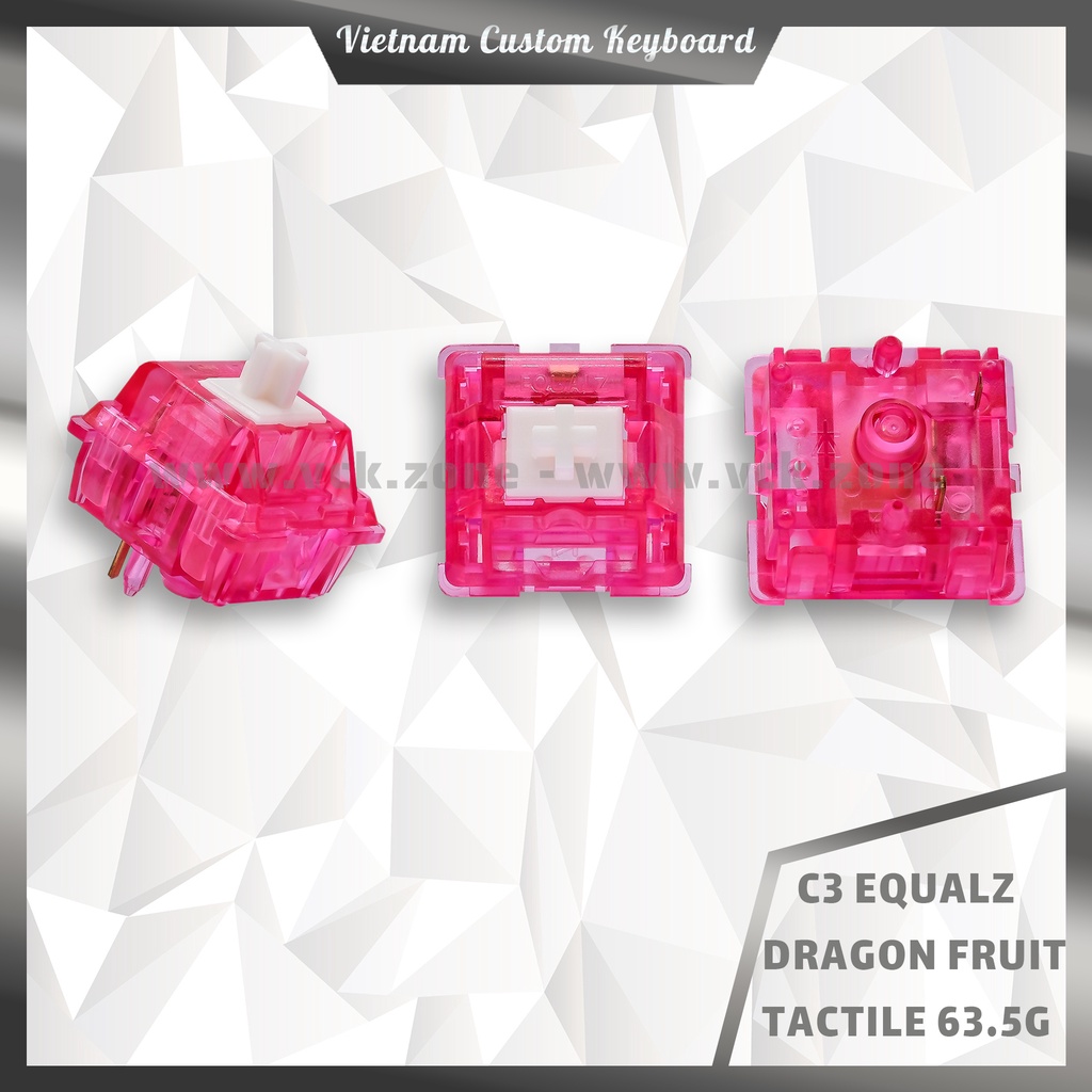 C3 Equalz JWK Switch | Dragon Fruit Kiwi Tangerine Banana | Gateron Akko Cherry Jwick KTT | Dùng ...