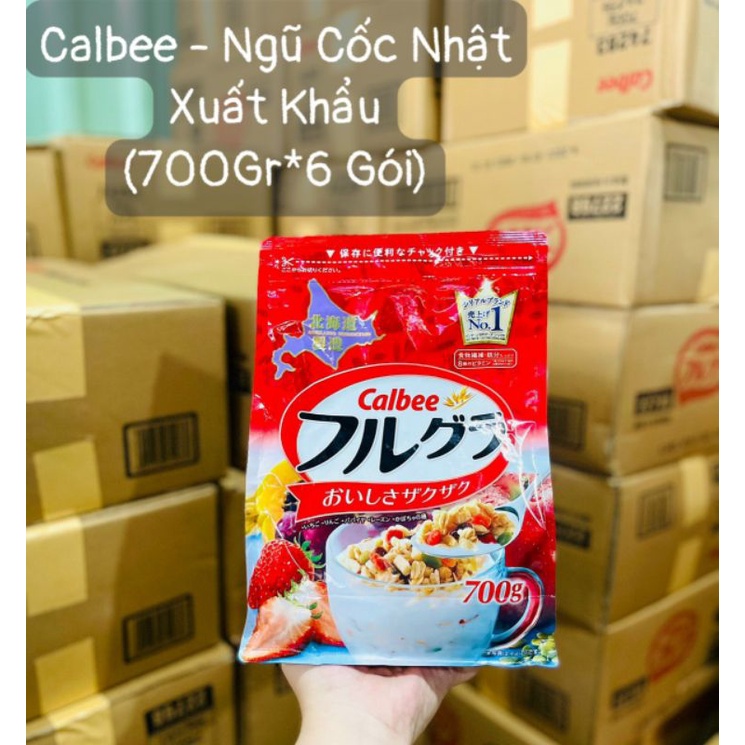 Ngũ cốc calbee nhật bản 700g ( hàng xuất khẩu ) | Shopee Việt Nam