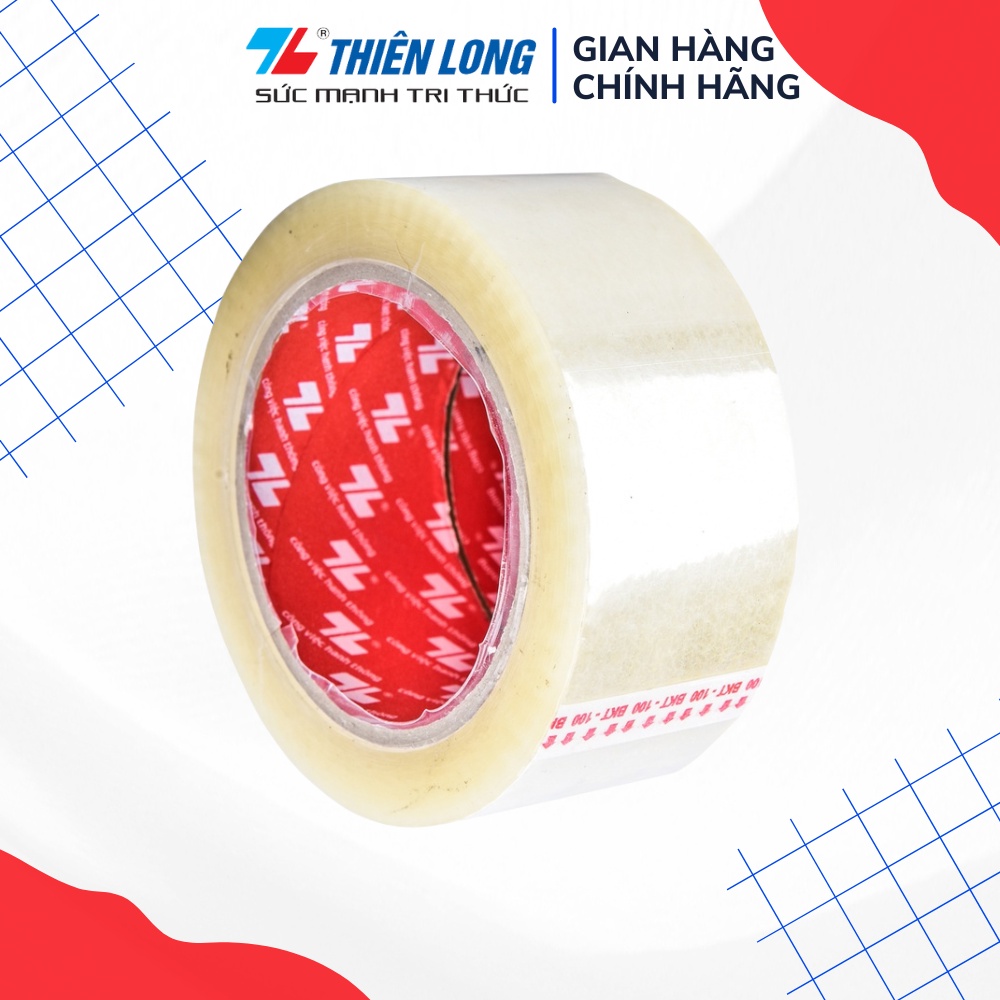 Băng keo trong 100 yards Thiên Long BKT-10 | Shopee Việt Nam