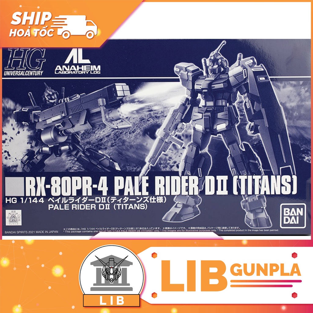 Mô hình lắp ráp Gundam HG UC Pale Rider D2 (P-Bandai) | Shopee Việt Nam